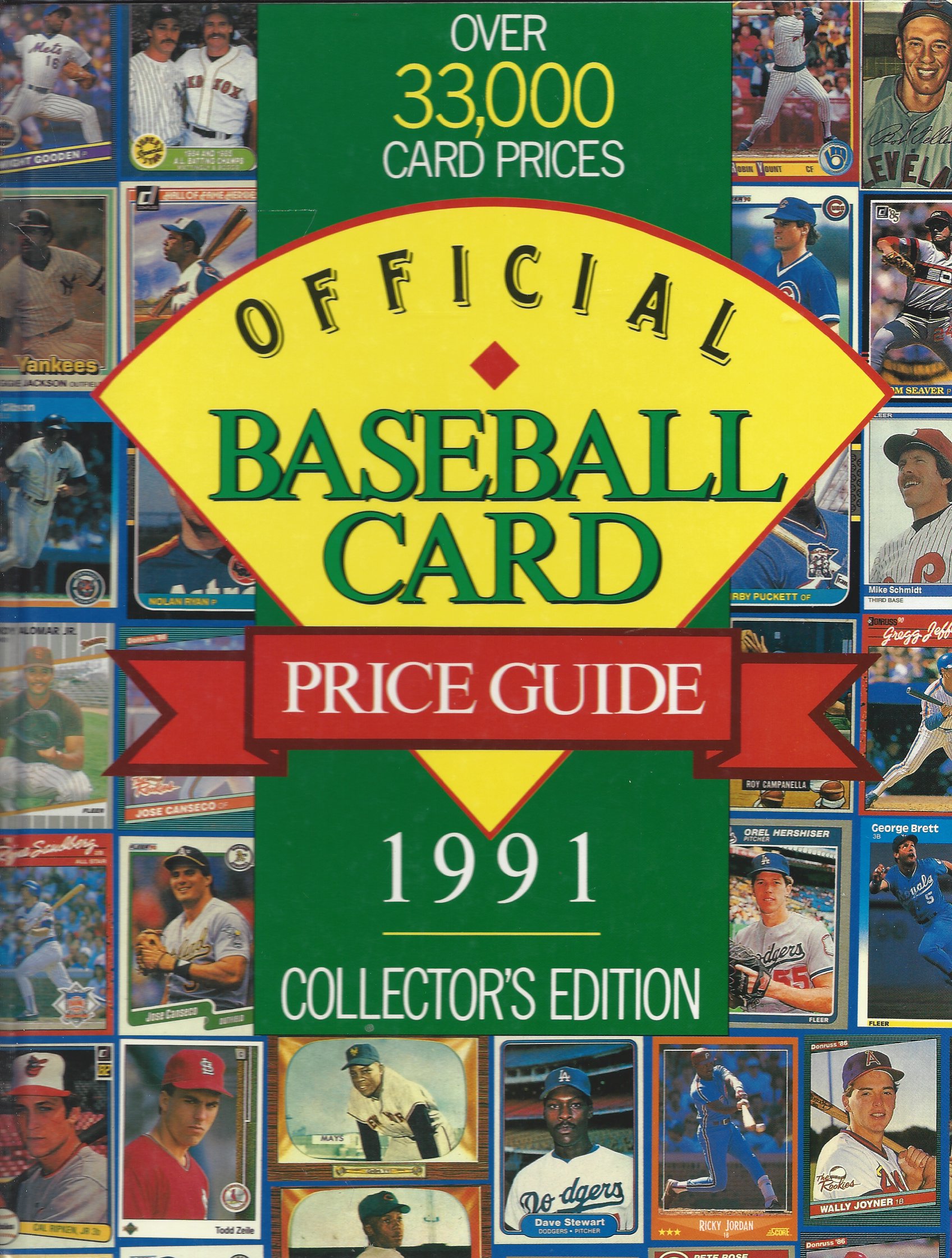 Official Baseball Card Price Guide 1991 - Antiquesportsbooks.com